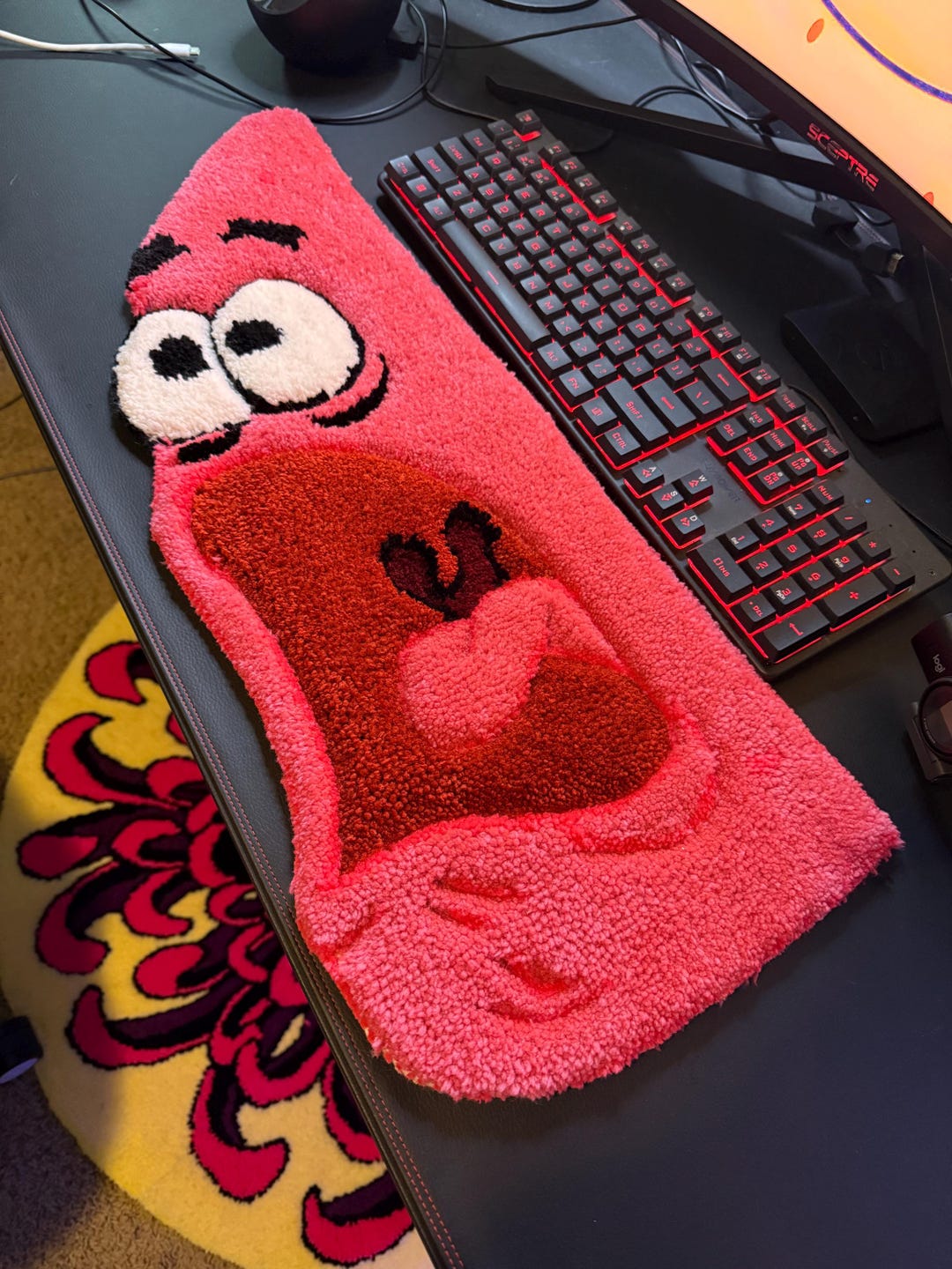 25” Deluxe Patrick Keyboard Rug - Etsy