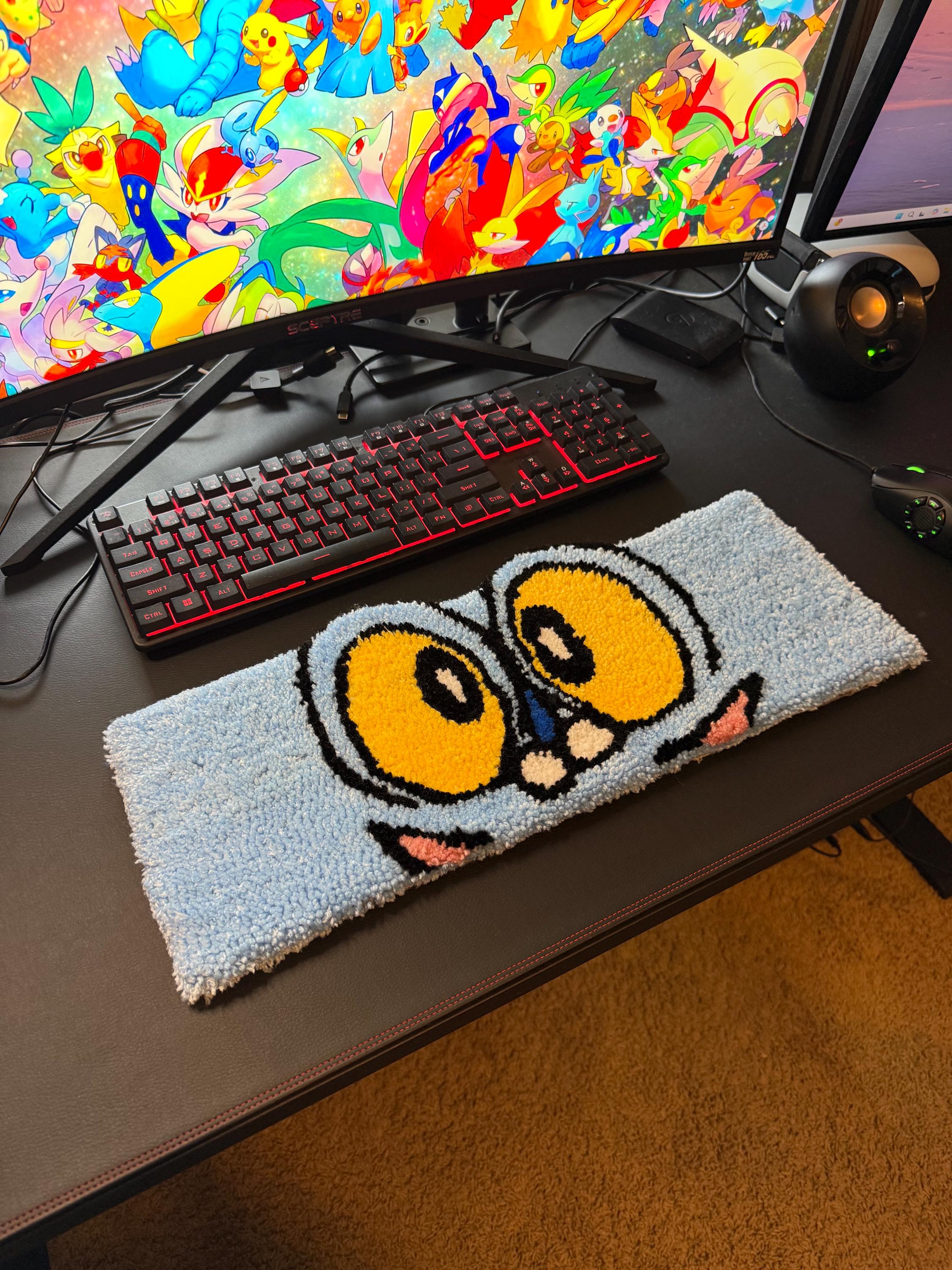 20” Froakey Keyboard Rug - Etsy