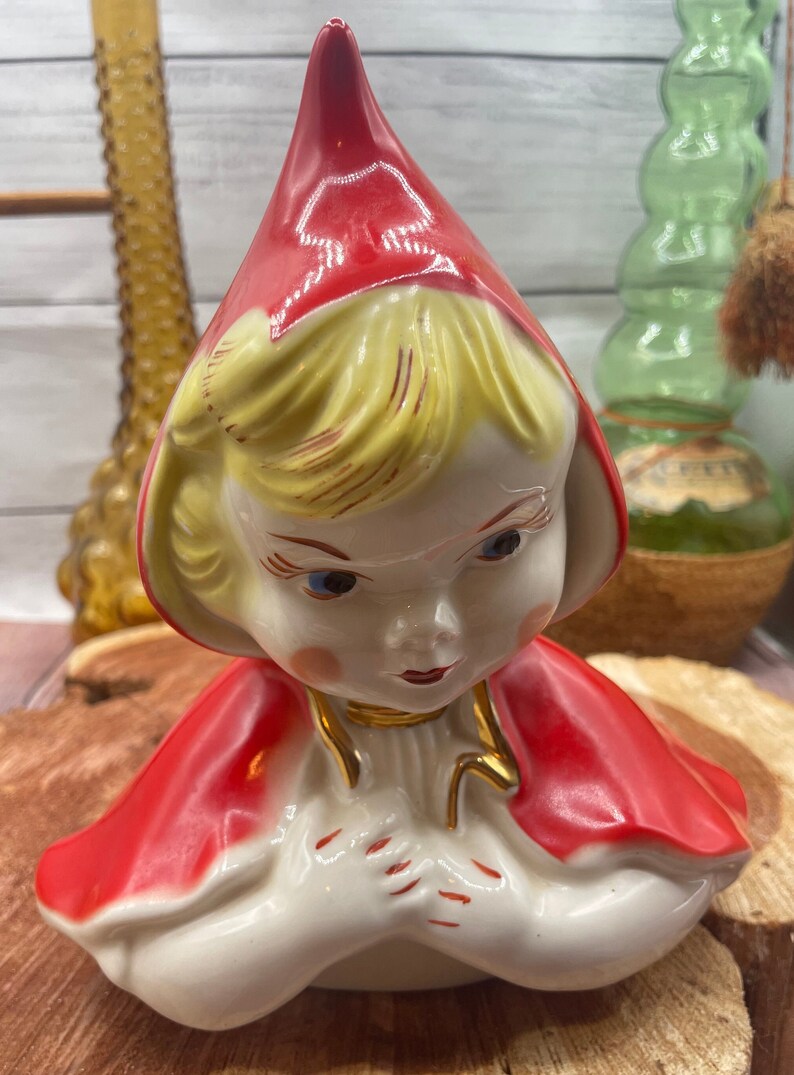 Vintage 135889 Hull Ceramic 13 Little Red Riding Hood - Etsy