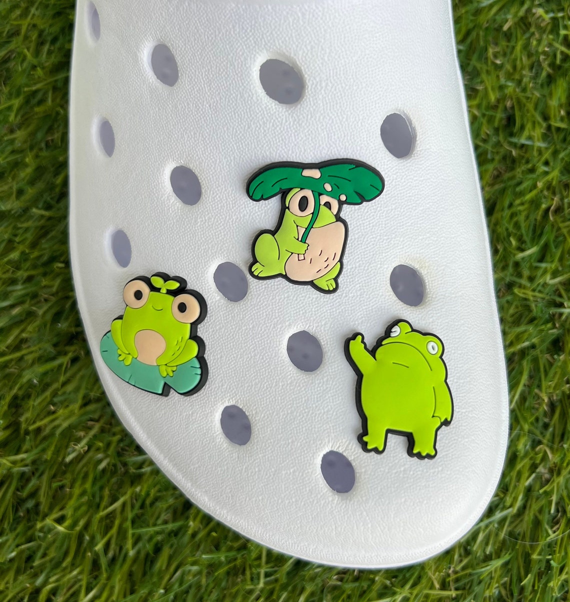 Cute Frog Croc Charms Animal Shoe Charm Frog Charm for - Etsy