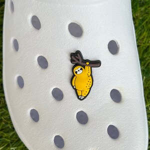 Cute Sloth Croc Charm Sloth Shoe Charms Cute Animals Shoe Pins Crocs ...