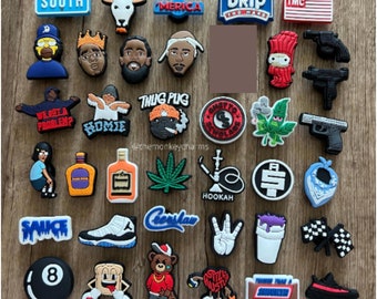 Hip Hop Croc Charms - Etsy