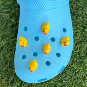 3D Duck Shoe Charm - Cute Duckling Shoe Charm - Kawaii Duck Charms ...