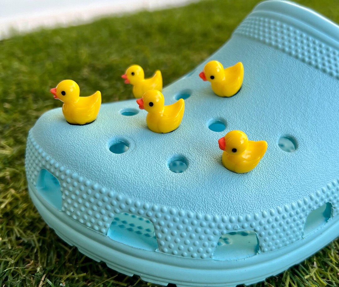 3D Duck Shoe Charm - Cute Duckling Shoe Charm - Kawaii Duck Charms ...