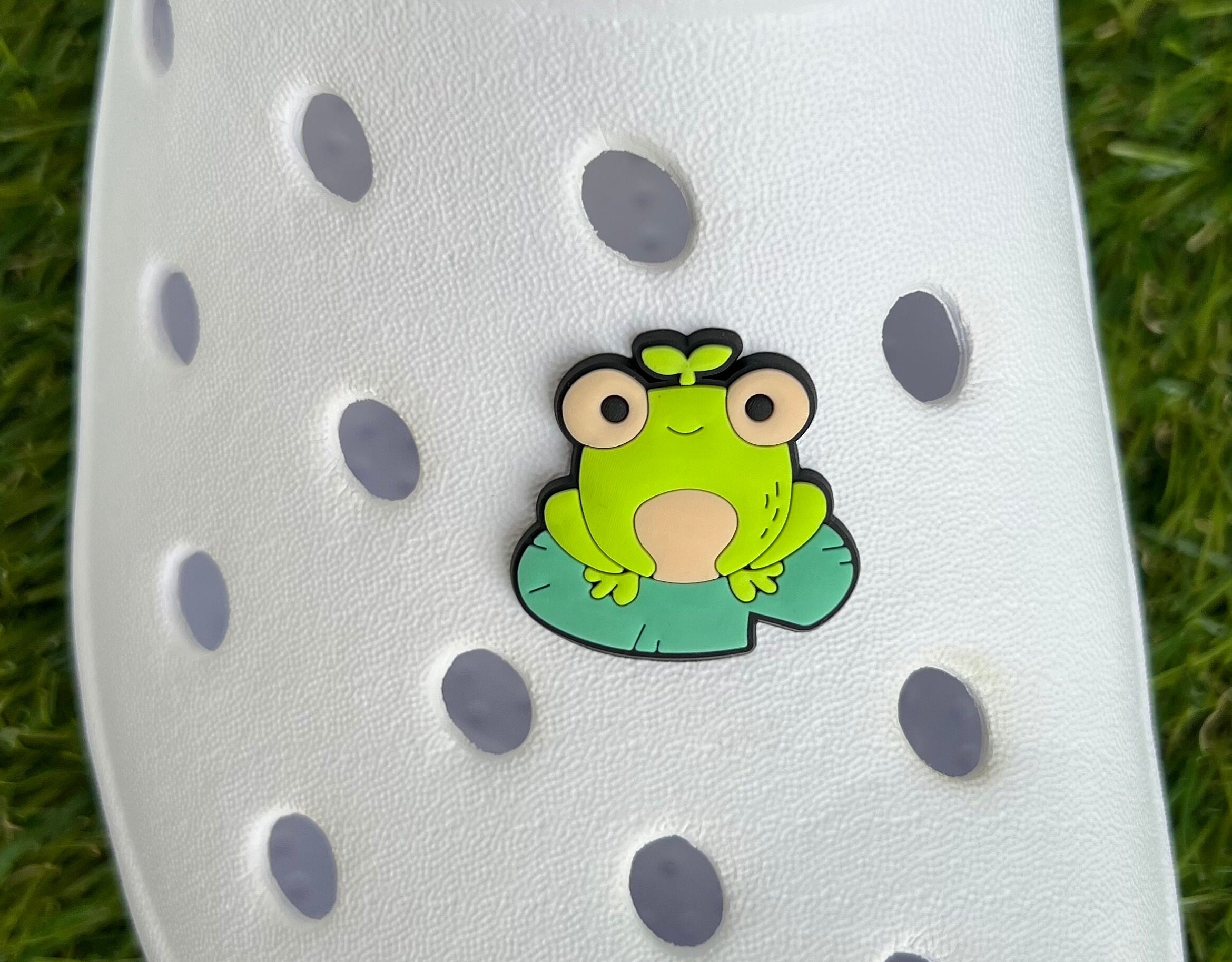 Cute Frog Croc Charms Animal Shoe Charm Frog Charm for - Etsy