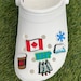 Canada Themed Shoe Charms Canada Culture Charm Canada Flag Shoe Charms ...