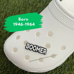 Generation Croc Charms Generation by Year Shoe Charm Gen Z - Etsy