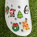 Christmas Croc Charms Holiday Shoe Charms Christmas Gift for Kids ...