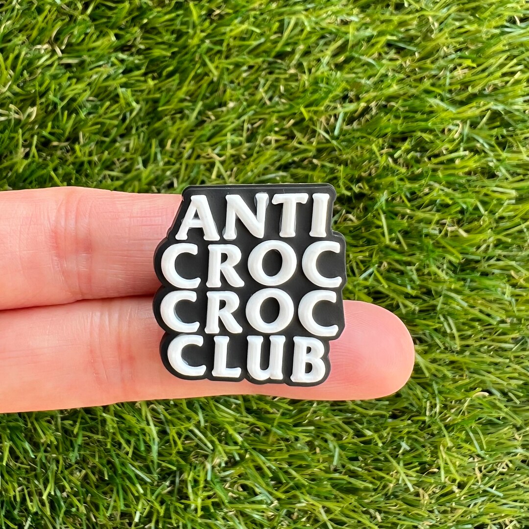 Anti Croc Croc Club Shoe Charm Croc Charm Shoe Clips - Etsy Österreich