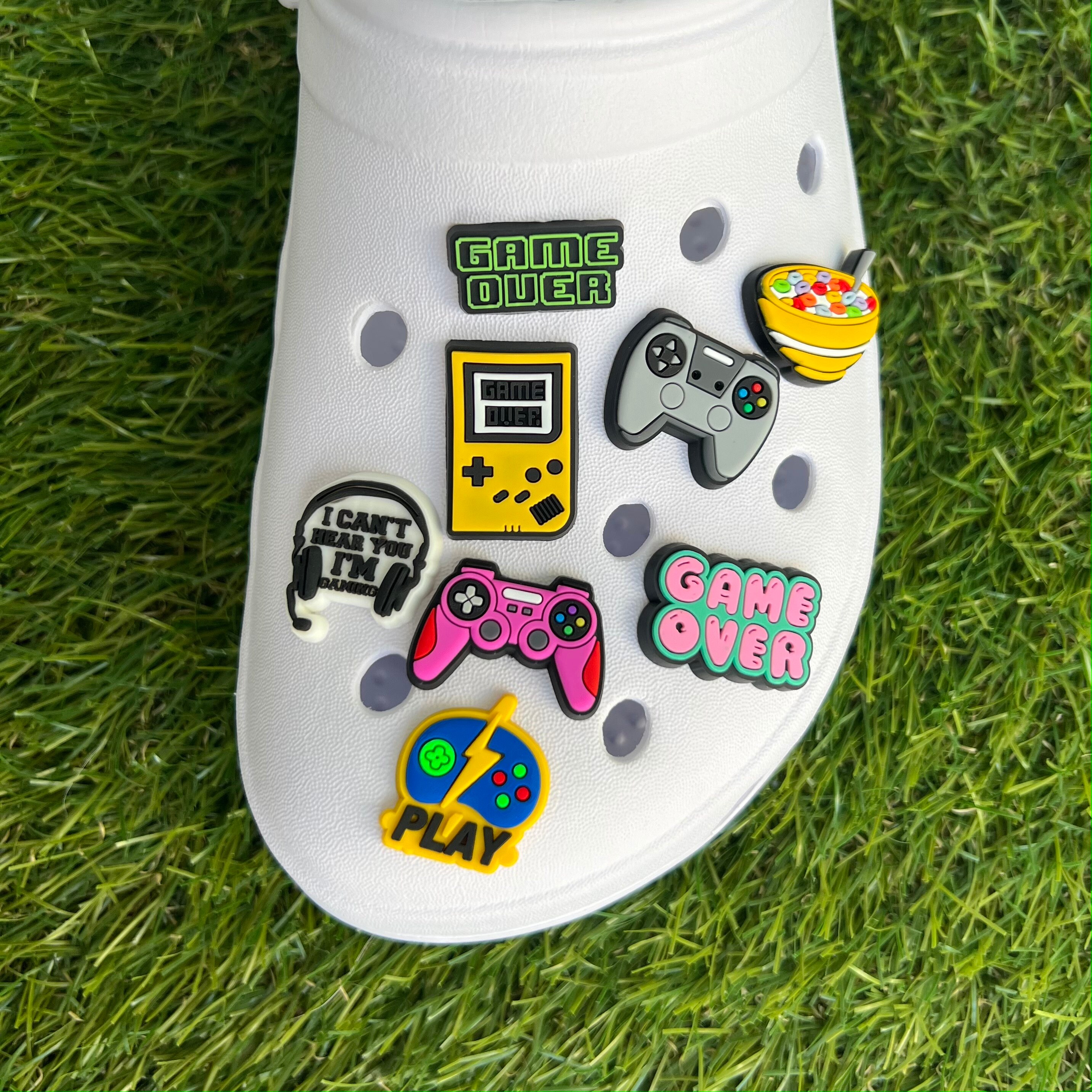 Video Game Croc Charm Gamer Croc Charms Shoe Accessories - Etsy