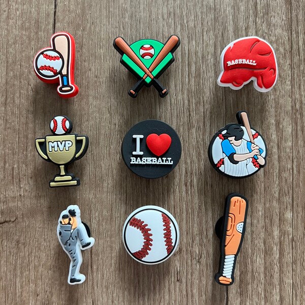 Baseball Charms - Etsy