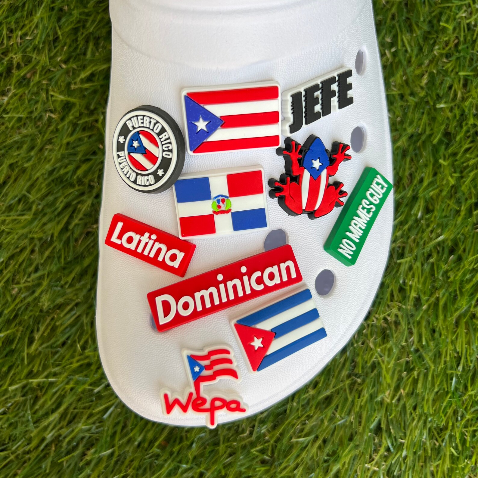 Mexican Hispanic Croc Charms Latino Shoe Charms Dominican - Etsy