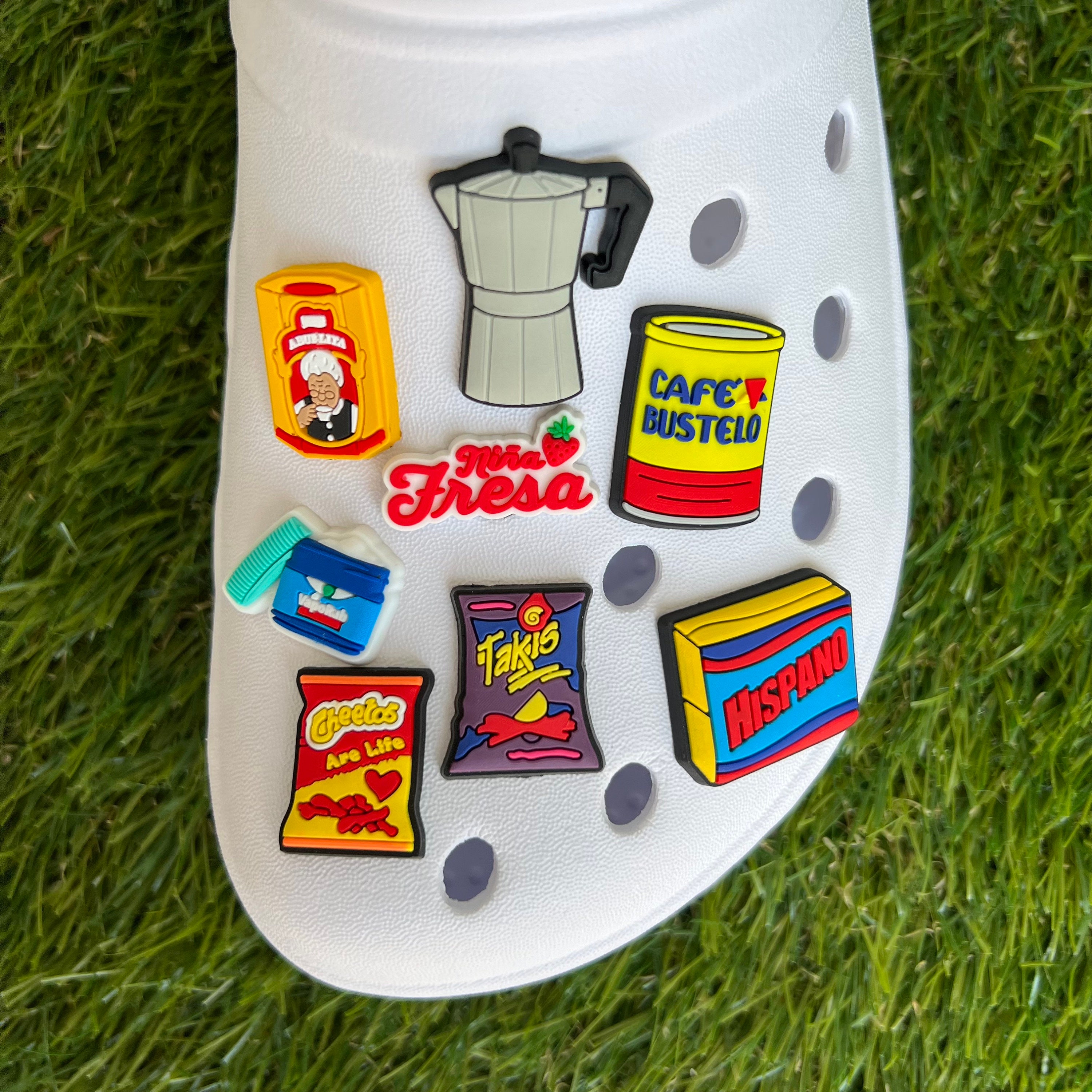 Mexican Hispanic Croc Charms Latino Shoe Clips Mexican - Etsy