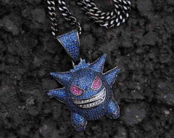 Gengar Pendant | Etsy