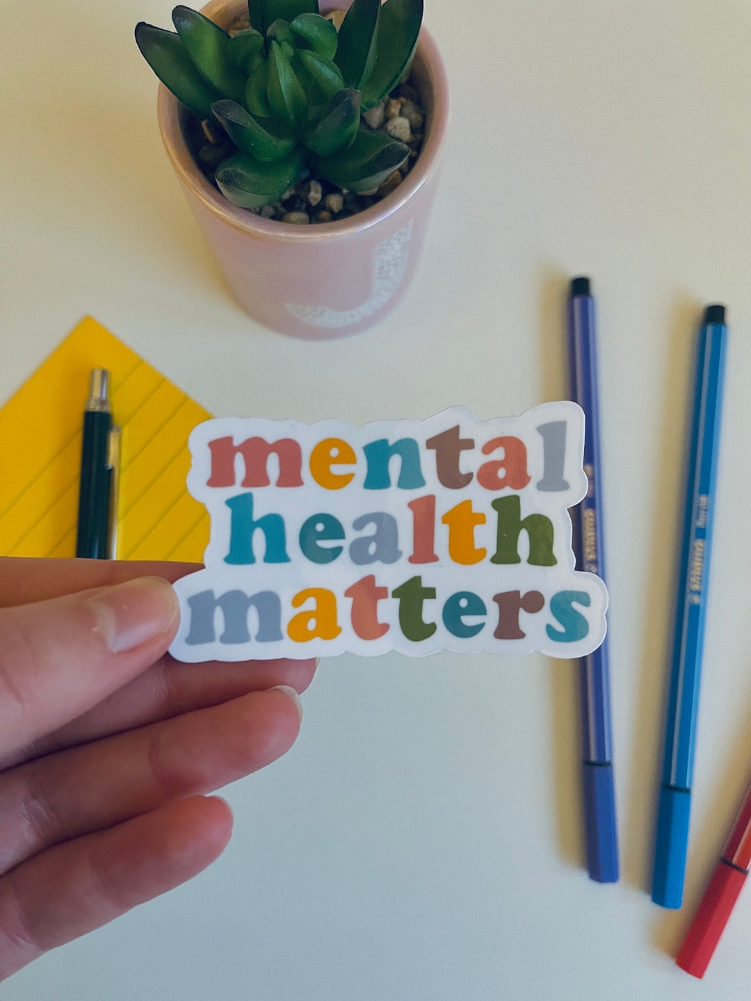 Mental Health Awareness Sticker - Etsy UK
