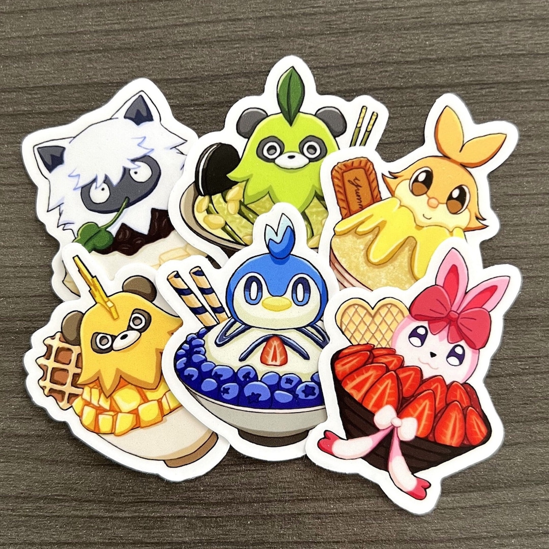 Bingsu Pals | Palworld Stickers - Etsy