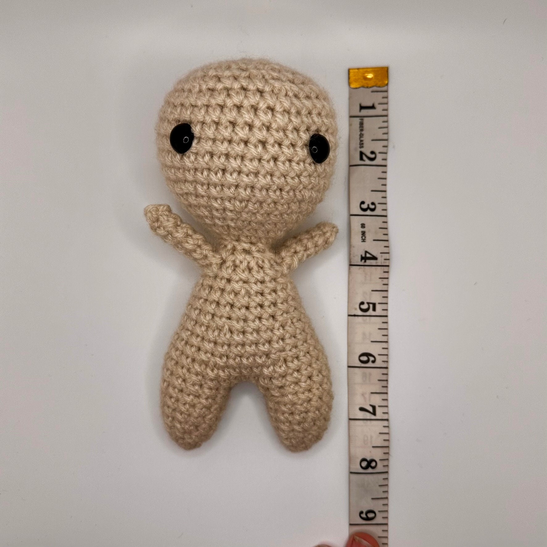 No Sew Chibi Doll Crochet Pattern Beginner Friendly Crochet Pattern - Etsy