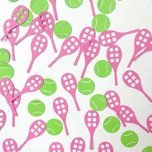 Confetti- Tennis Racket and Ball- 150 Pieces | Tennis Theme | Sport ...