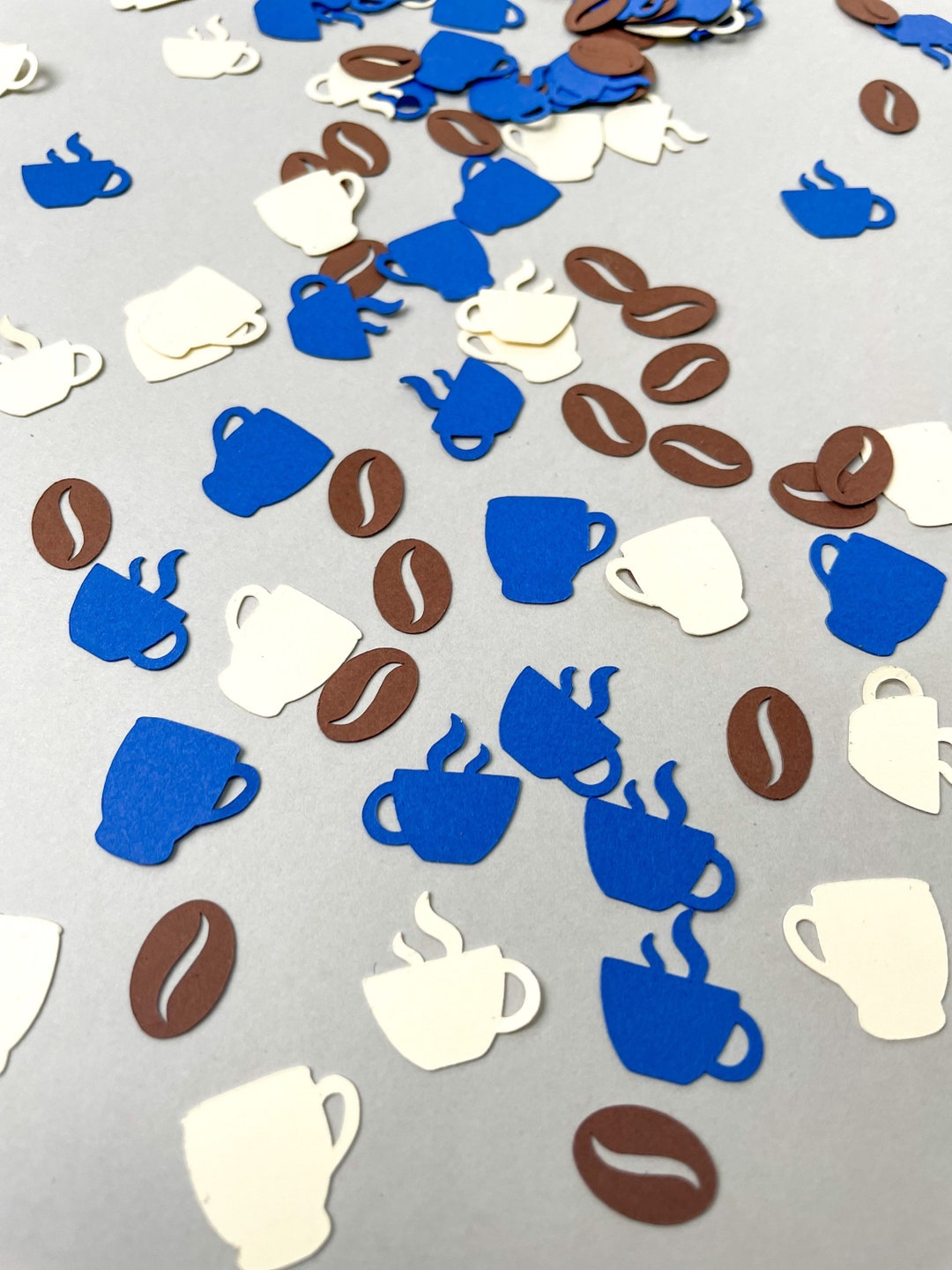 Confetti- Coffee Cups and Beans- 200 Pieces | Coffee Theme | Breakfast ...