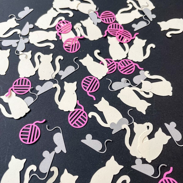 Cat Confetti - Etsy