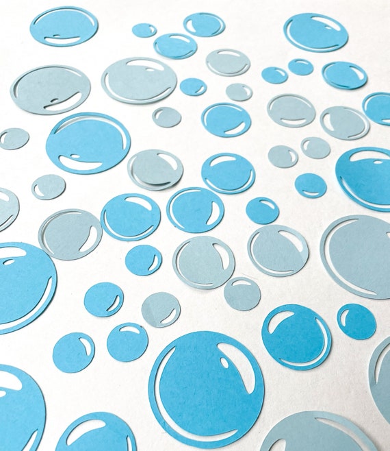 Confetti Bubbles 150 Pieces Foamtheme Water Party - Etsy