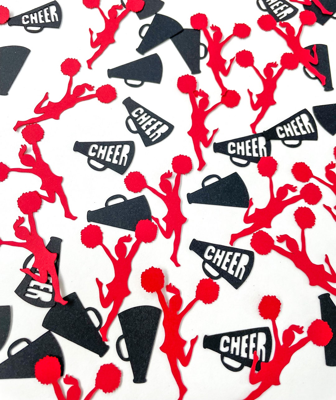 Confetti- Cheerleaders and Megaphone- 170 Pieces | Cheer Theme | Sport ...
