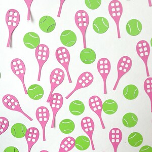 Confetti- Tennis Racket and Ball- 150 Pieces | Tennis Theme | Sport ...