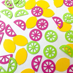 Confetti- Lemon, Lime, Grapefuit Slice- 150 Pieces | Summer Theme ...