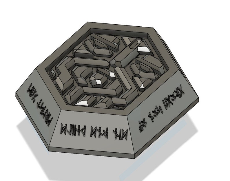 Dwarven Rune STL 3D Printable | Etsy
