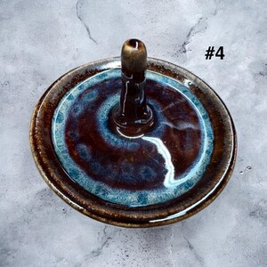 Handmade Pottery Ring Holder Wheelthrown Pottery Ring Holder jewelry ...
