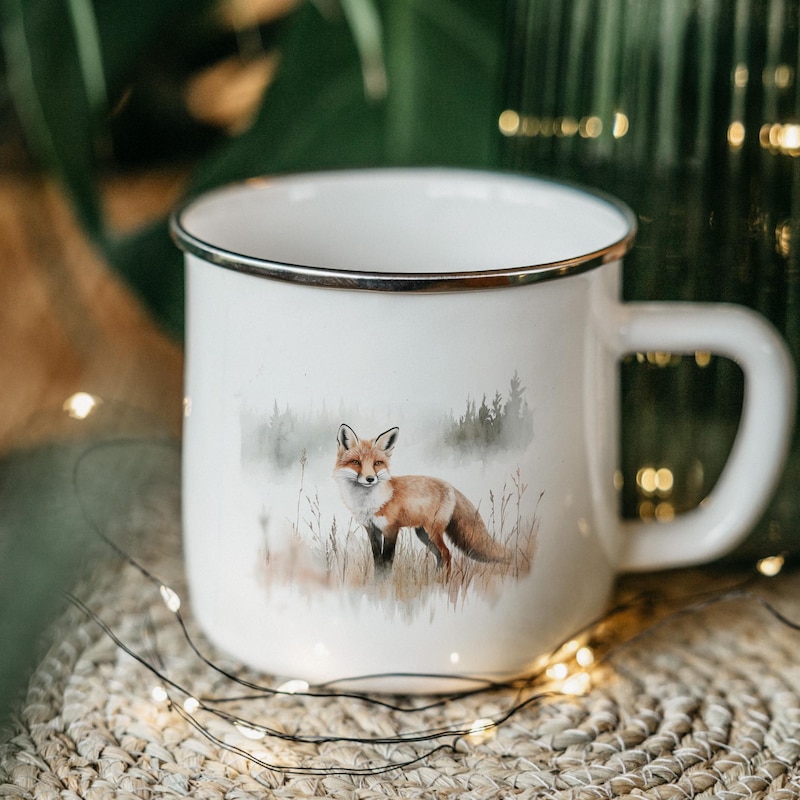 Fox Mug - Etsy