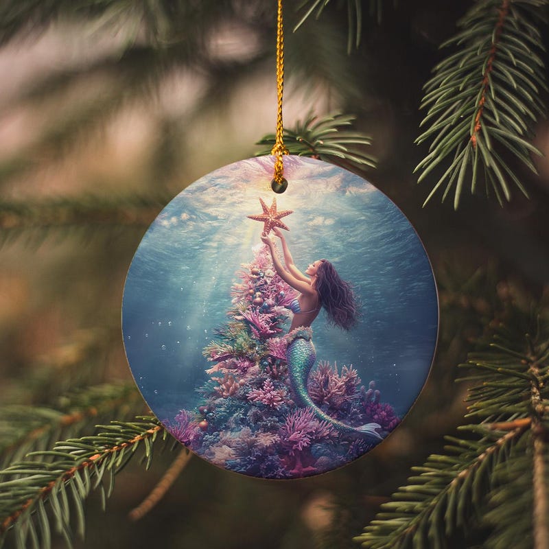 Mermaid Christmas - Etsy