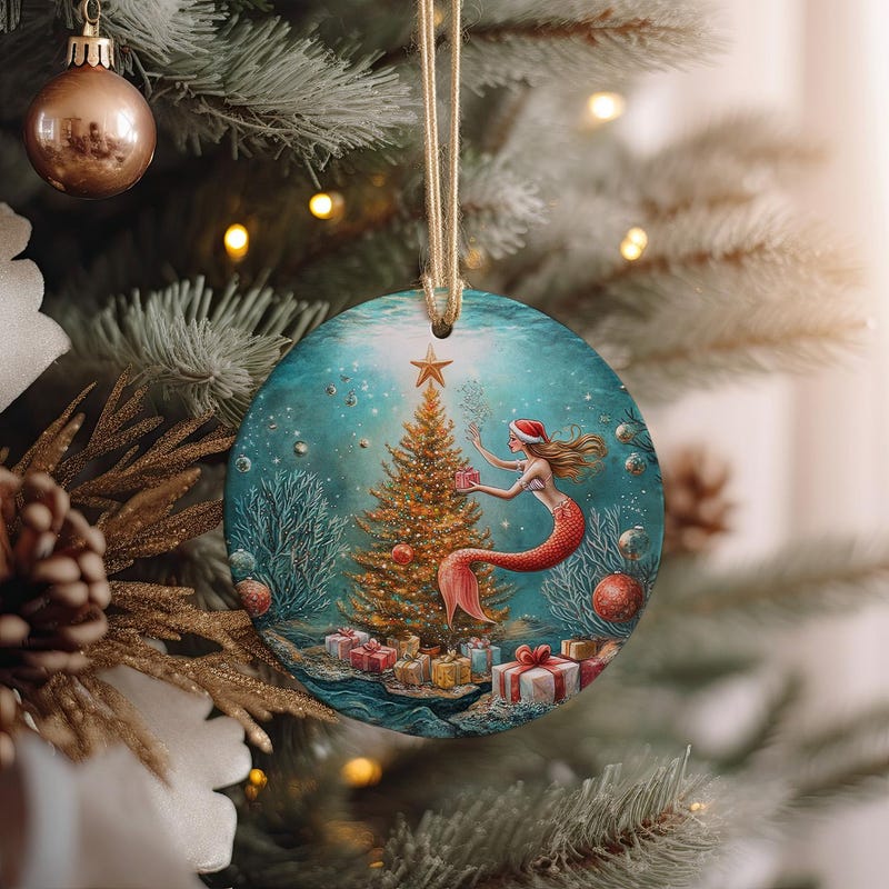 Mermaid Theme Tree - Etsy