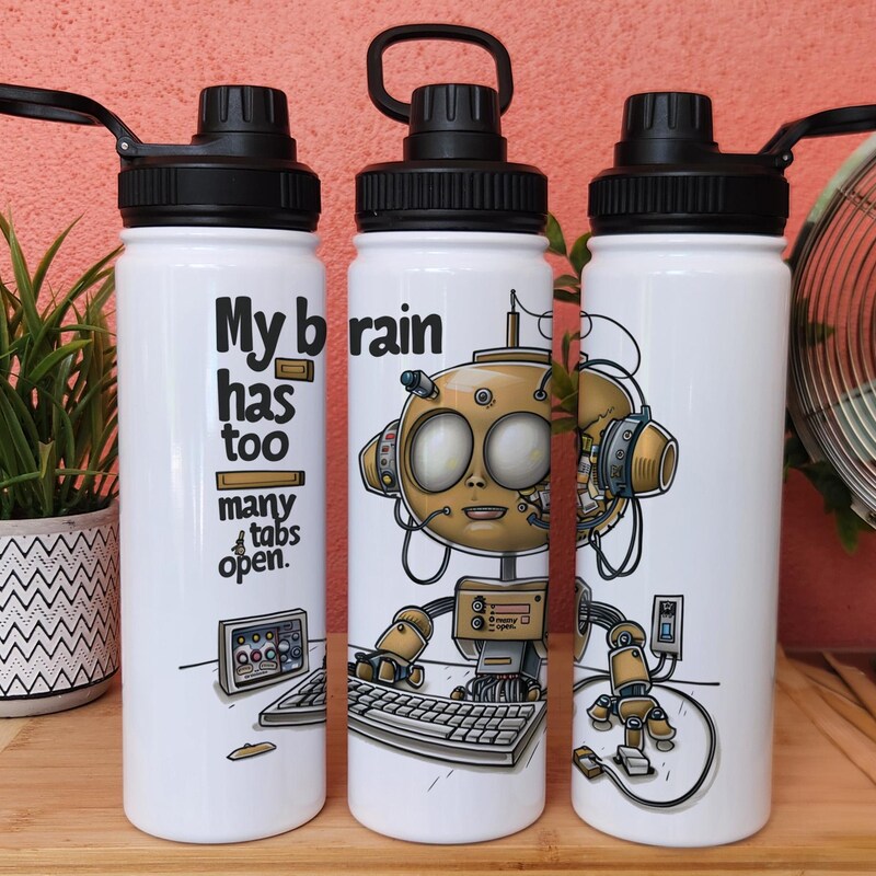 Funny Water Bottle - Etsy