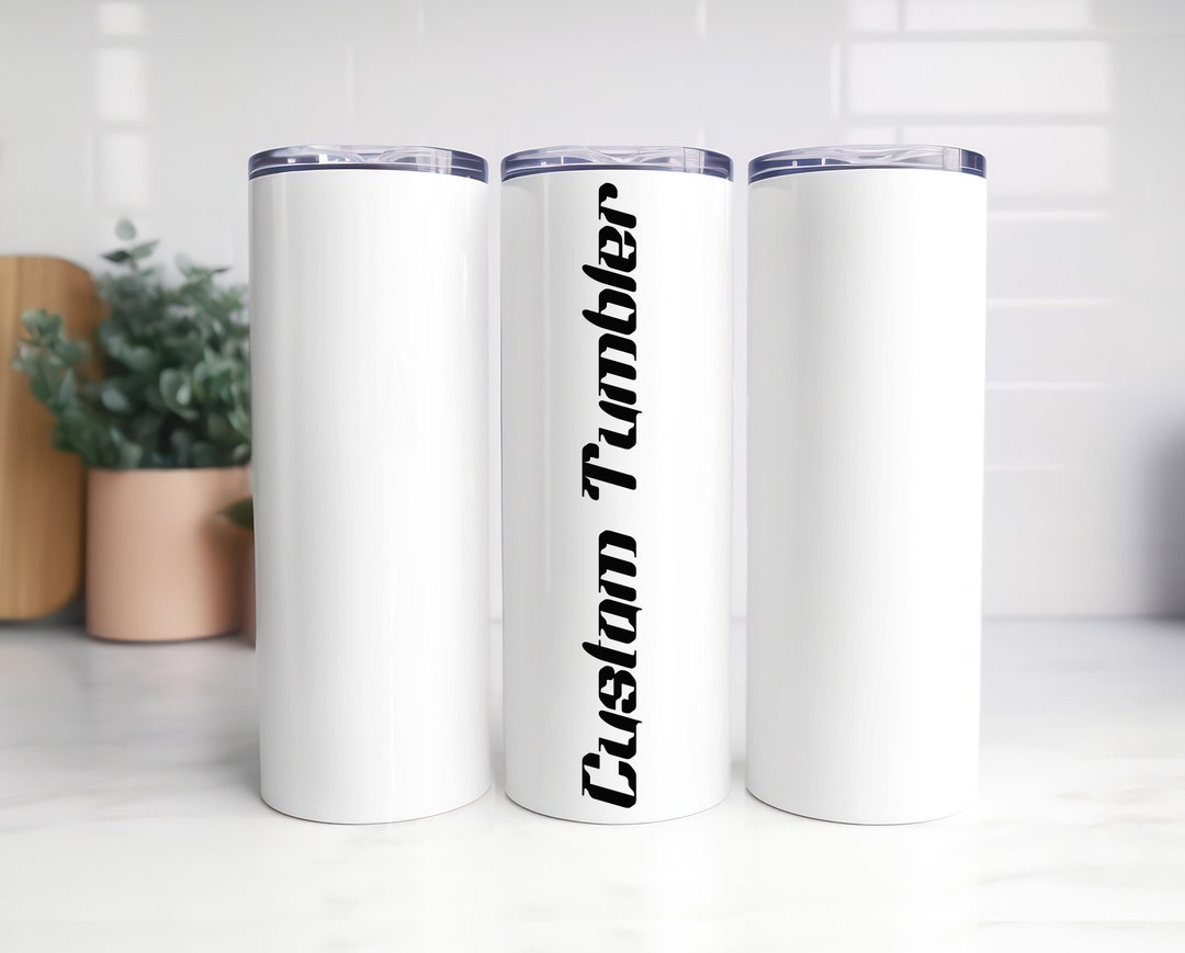 Custom Logo Tumblers - 20oz Personalized Business Cups, Promotional ...