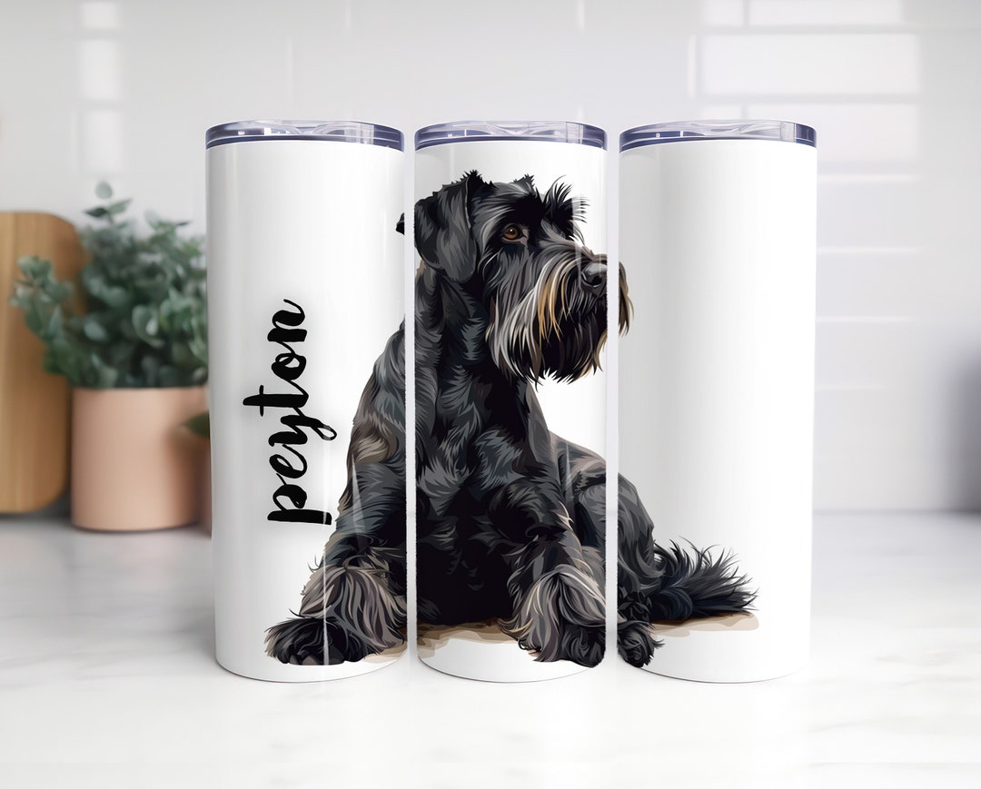 Personalized Giant Schnauzer Metal Tumbler: Dog Lover Gift - Etsy