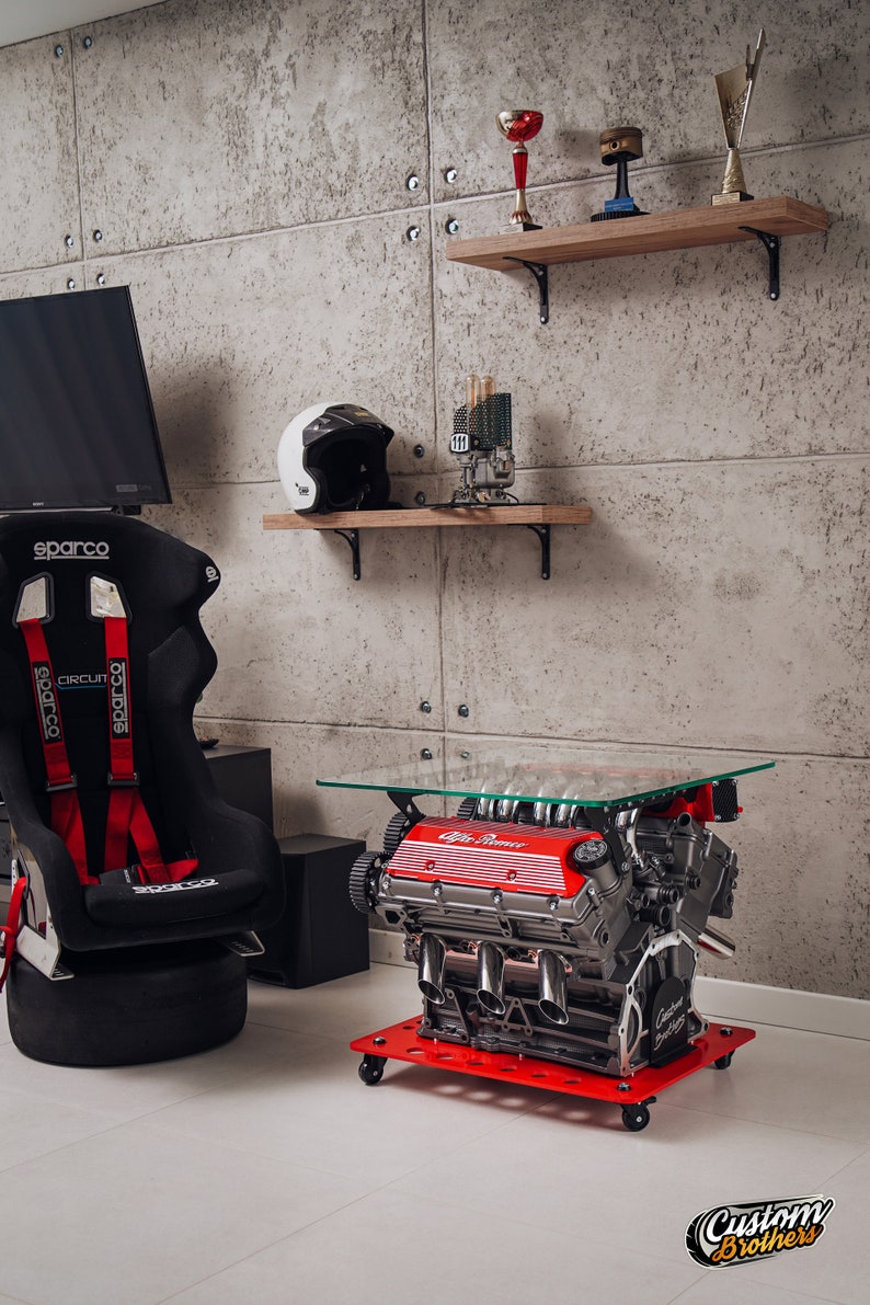 Engine Coffee Table Alfa Romeo V6 Busso - Etsy