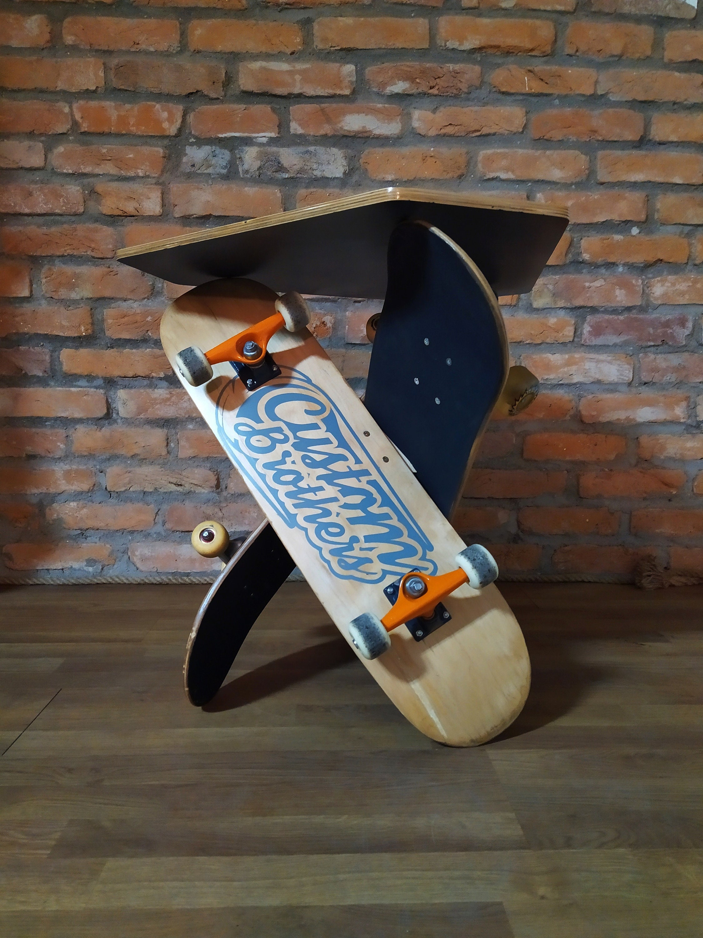 Skateboard Table, Go Skate or Go Home - Etsy