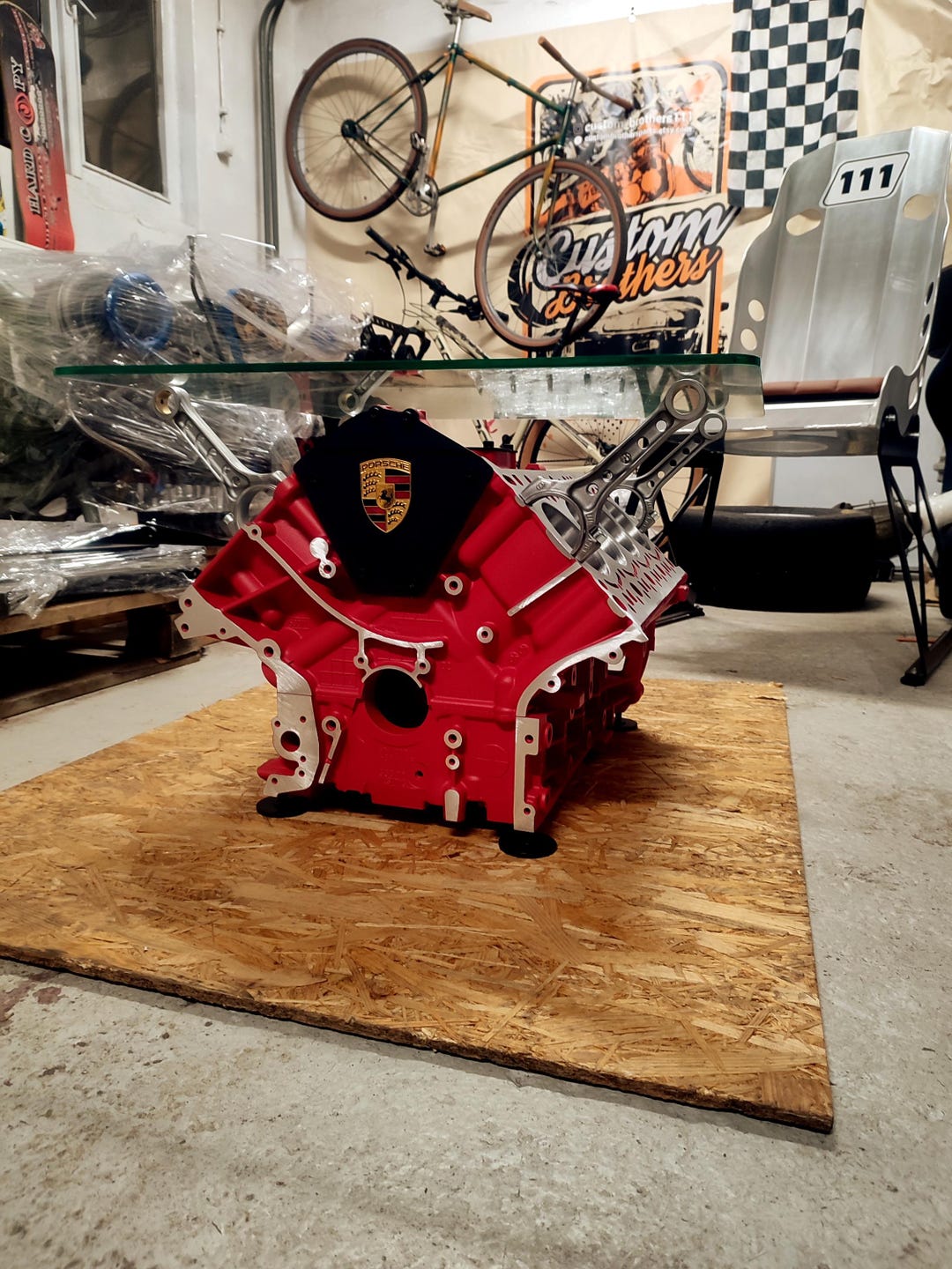 Engine Coffee Table Porsche V8 - Etsy