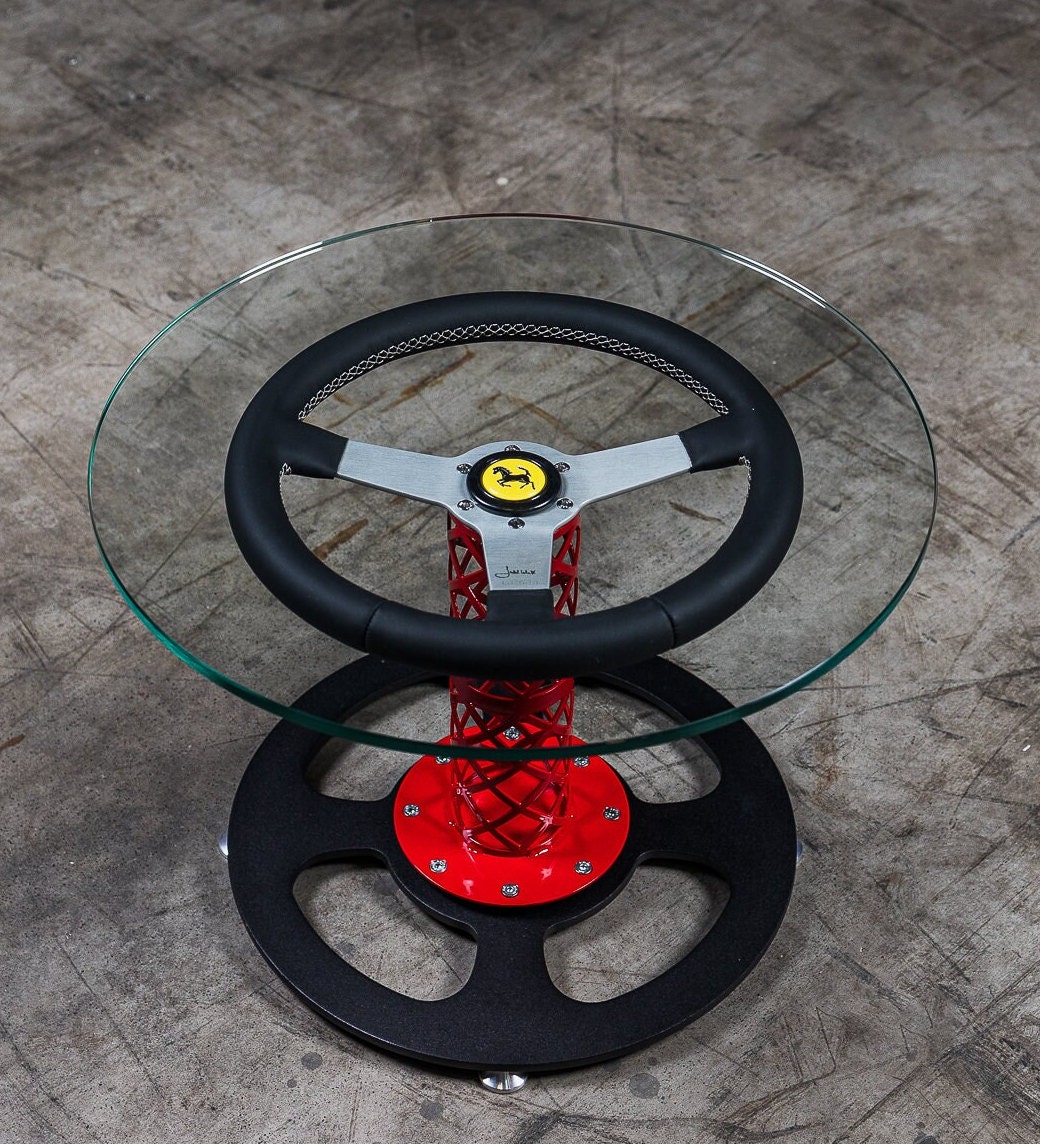 Coffee Table With Steering Wheel - Etsy