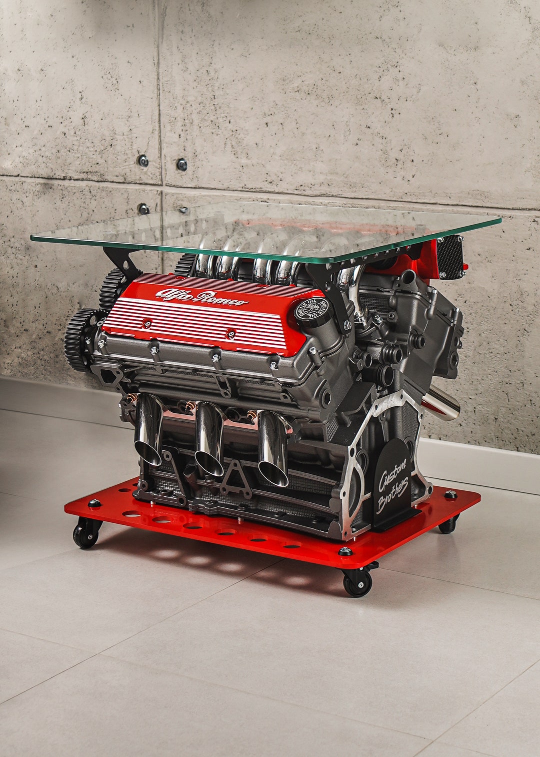 Engine Coffee Table Alfa Romeo V6 Busso - Etsy