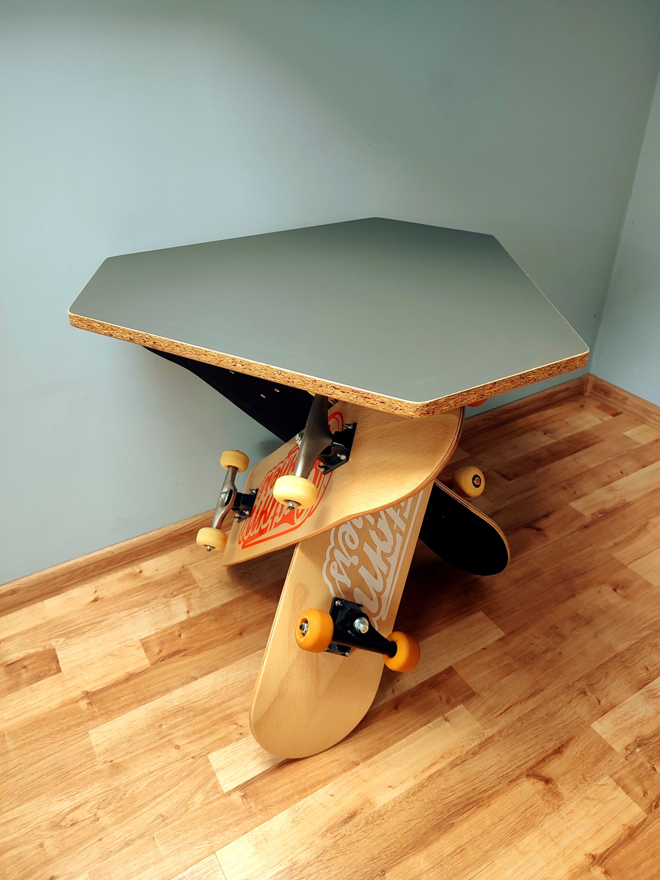 Skateboard Coffee Table, Go Skate or Go Home - Etsy