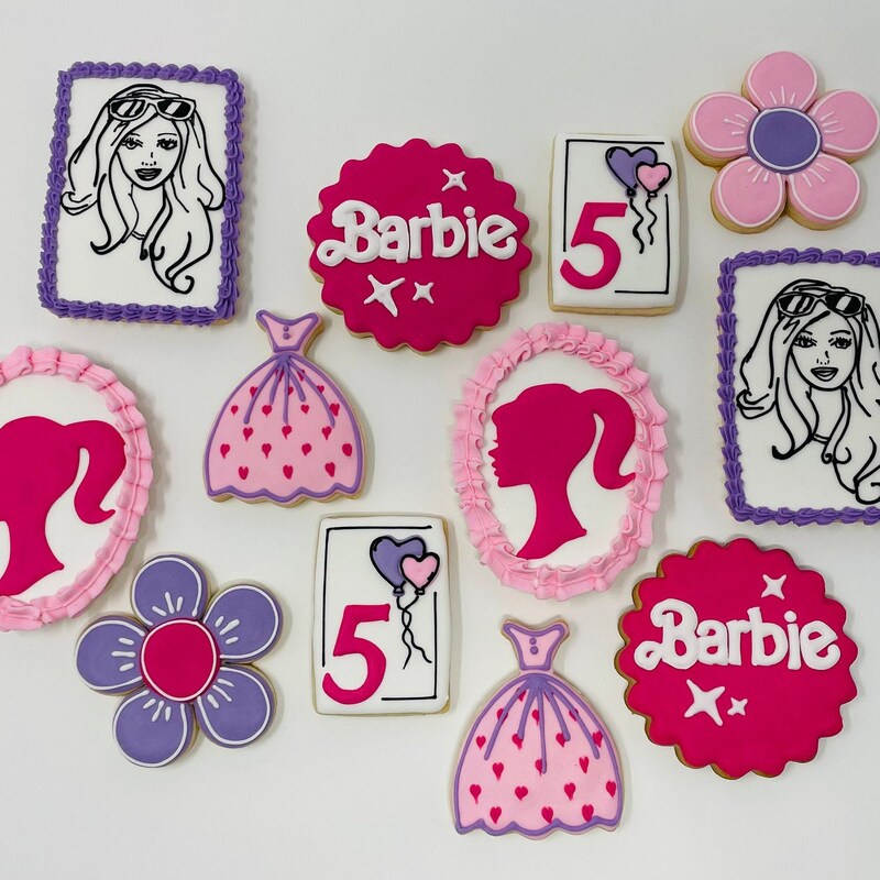 Barbie Cookies - Etsy