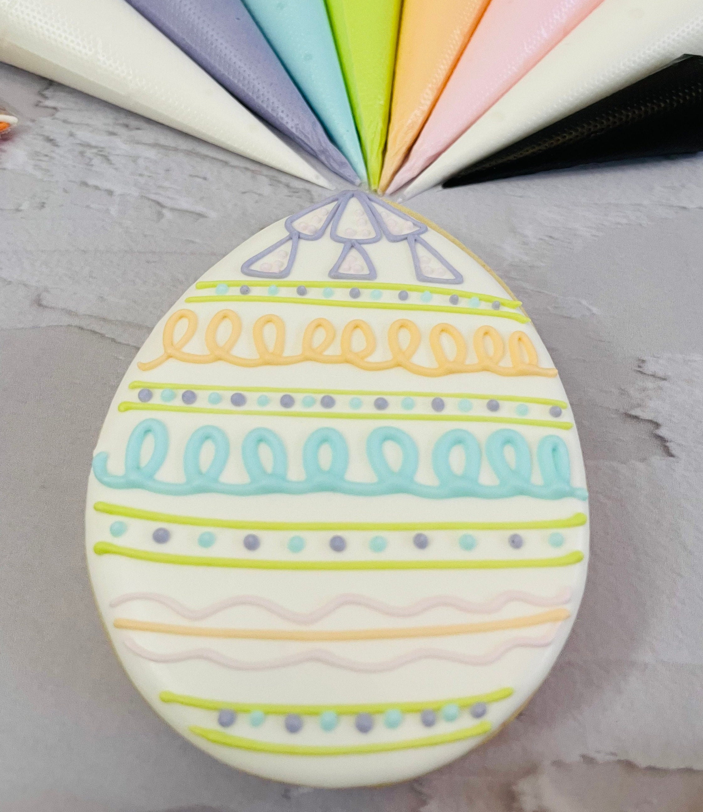 Easter Cookie Decorating Kit, Spring/easter Cookies DIY Cookie Kit ...