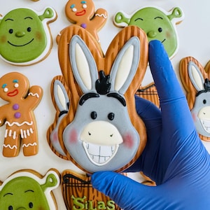 12 Green Ogre-themed Custom Decorated Cookies – Fun & Delicious! - Etsy
