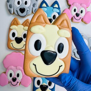 12 Custom Puppy Cartoon Cookies – Party Favors for Kids - Etsy