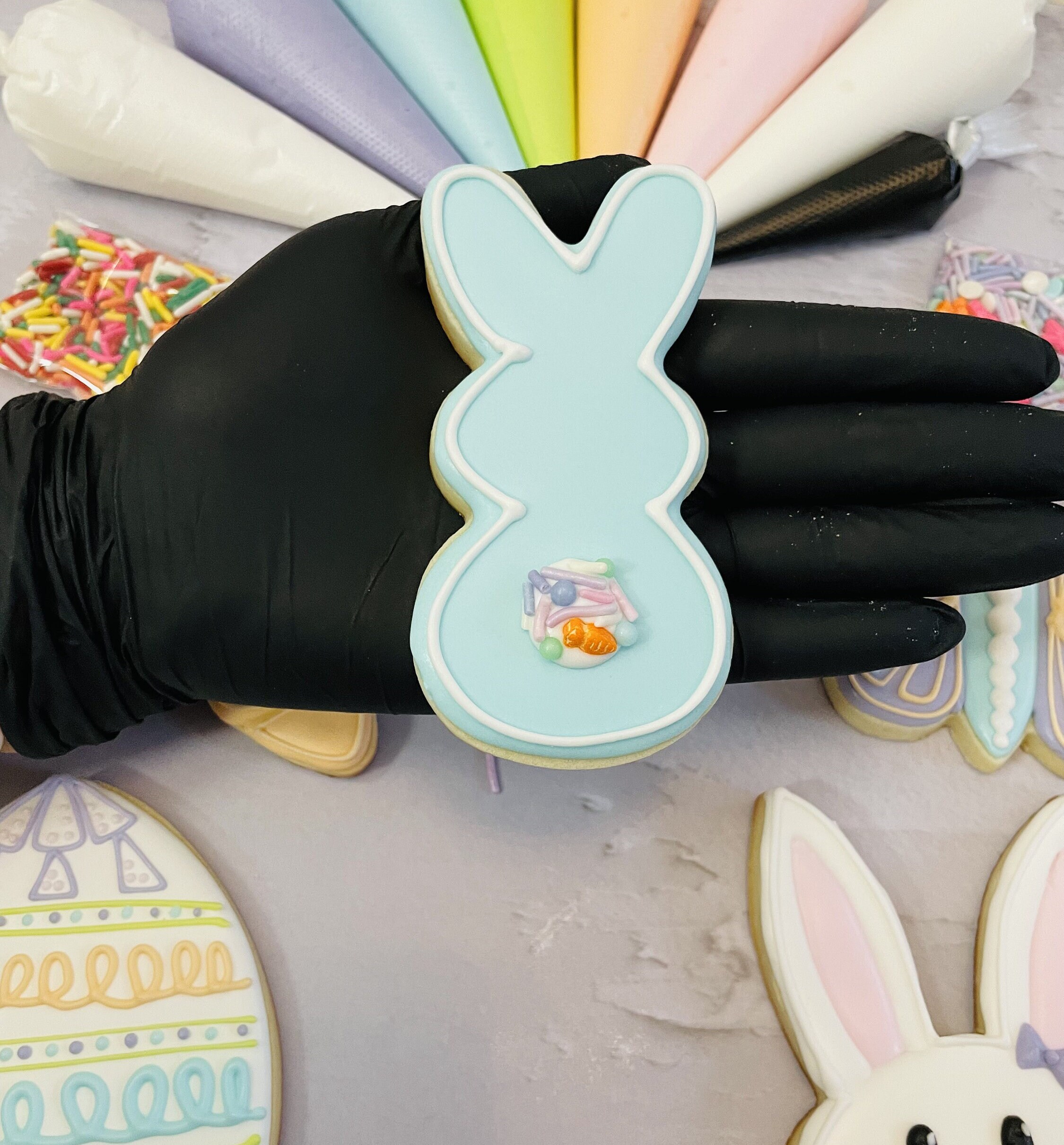 Easter Cookie Decorating Kit, Spring/easter Cookies DIY Cookie Kit ...