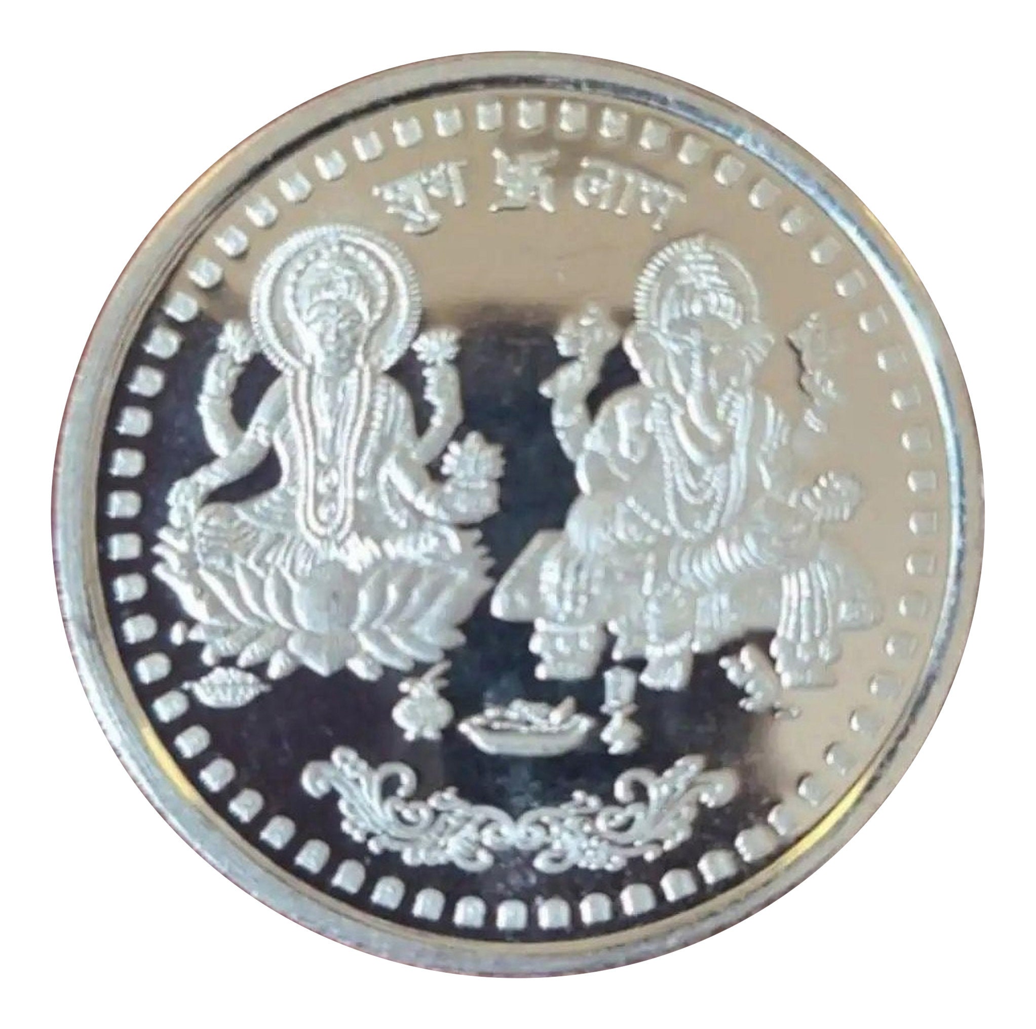 Lakshmi Silver Coin
