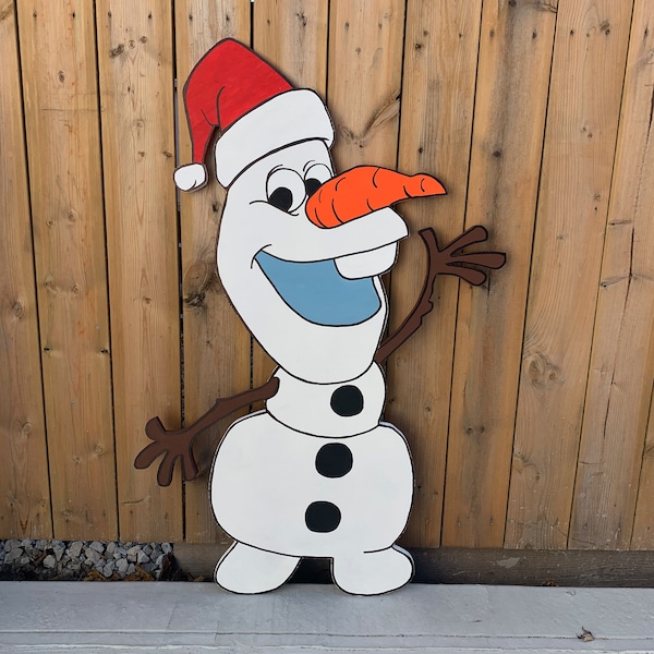 Frozen Olaf Yard Art - Etsy