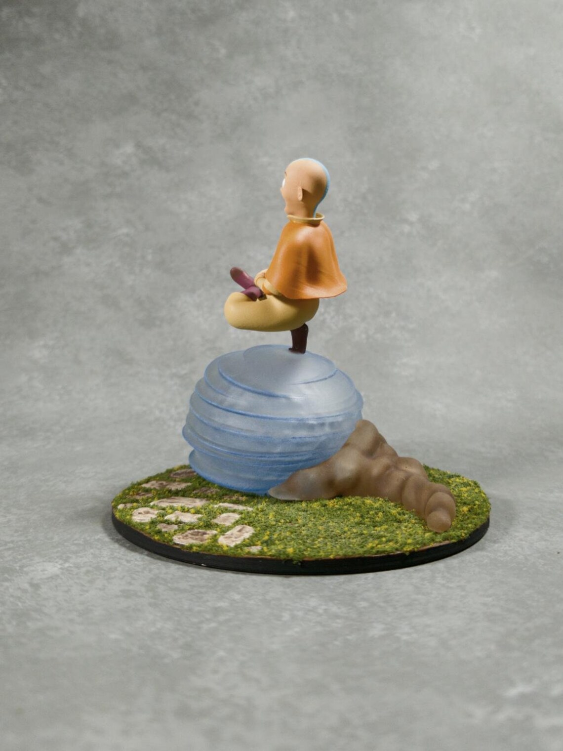 Aang Avatar the Last Airbender 3d Printed Resin Model Hand Painted ...